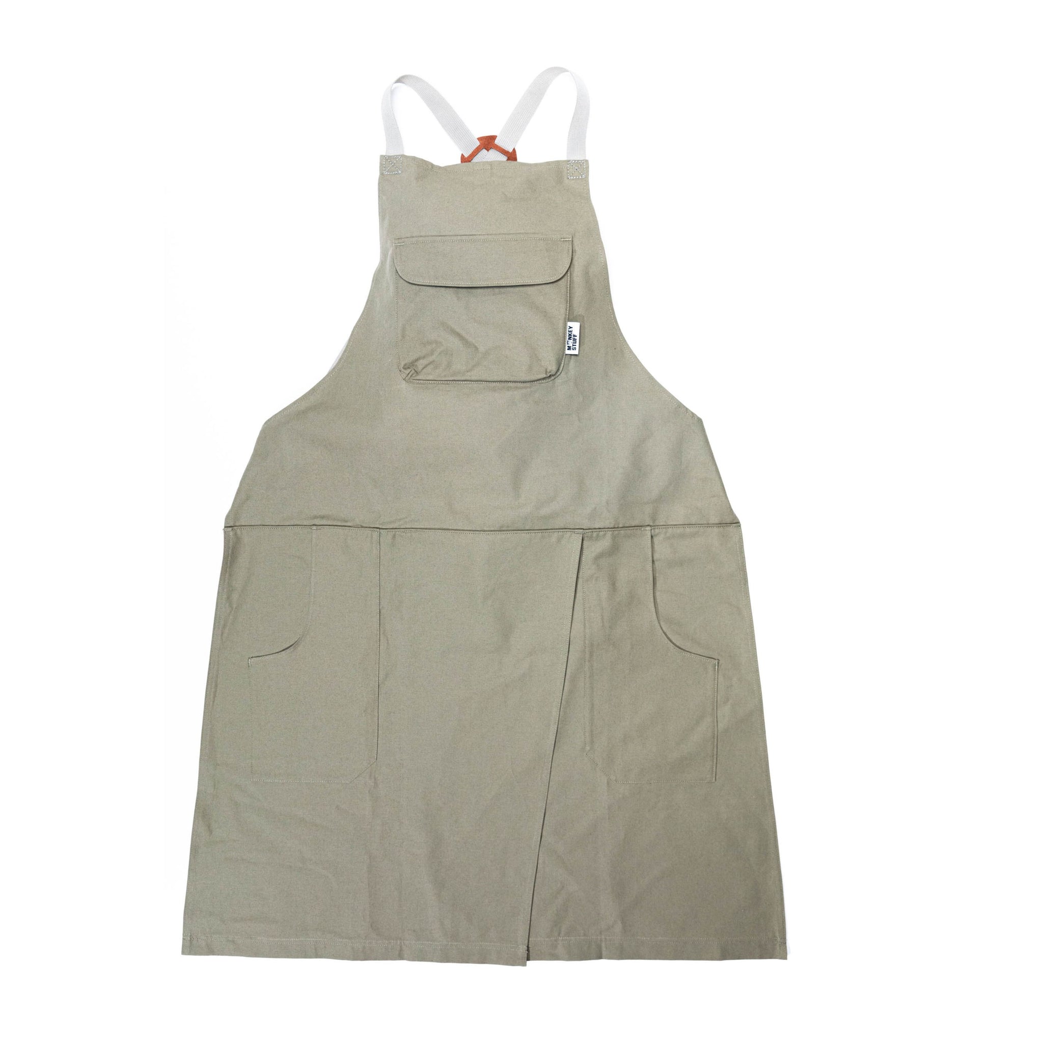 Split-Front Pottery Apron for Wheel Throwing | Monkey Stuff